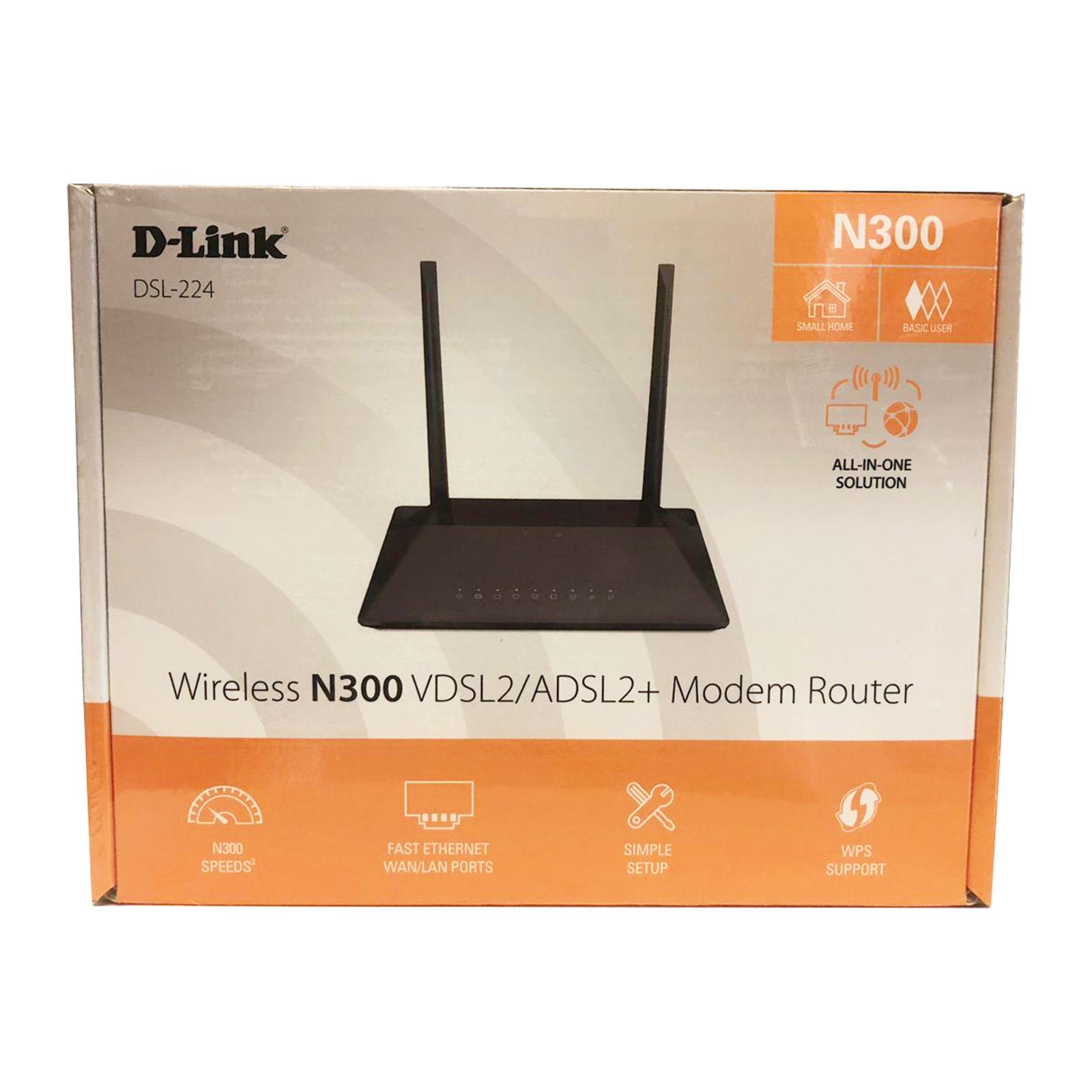 مودم روتر VDSL/ADSL دی لینک مدل DSL-224 - تایسیزشاپ | TaysizShop