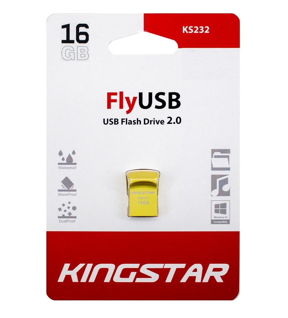 فلش مموری کینگ استار مدل KS232 Fly ظرفیت 16 گیگابایت ا Kingstar KS232 Fly - تایسیزشاپ | TaysizShop