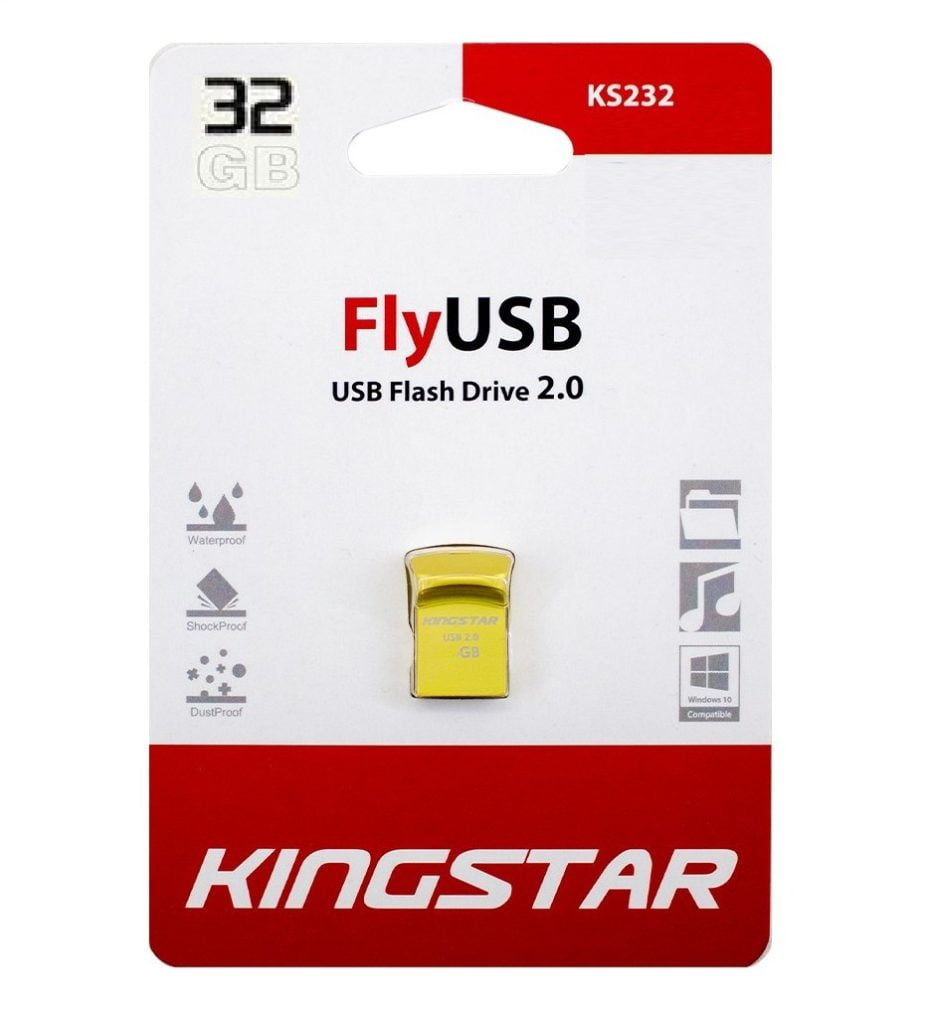 فلش مموری کینگ استار مدل KS232 Fly ظرفیت 32 گیگابایت ا Kingstar KS232 Fly - تایسیزشاپ | TaysizShop