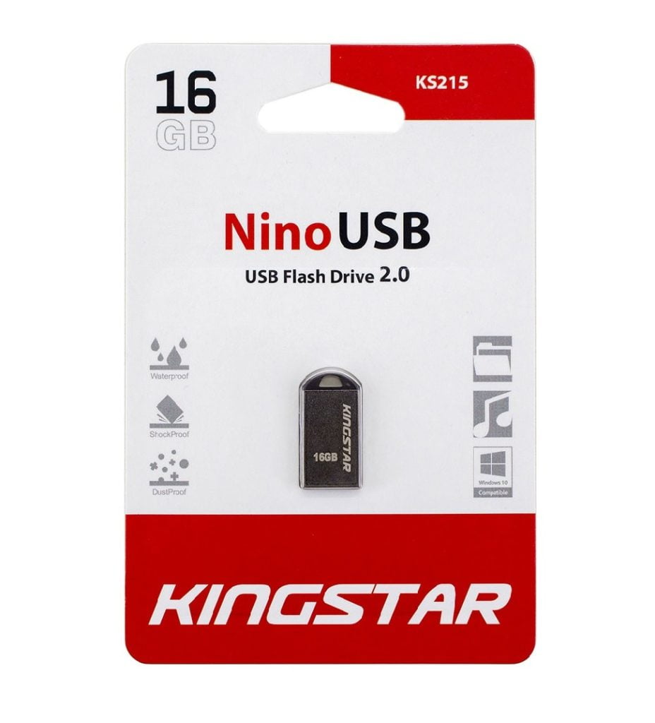 فلش مموری کینگ استار مدل KS215 Nino ظرفیت 16 گیگابایت ا Kingstar KS215 Nino Flash Memory 16GB ...